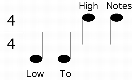 Kaila Rochelle - Low To High Note Song